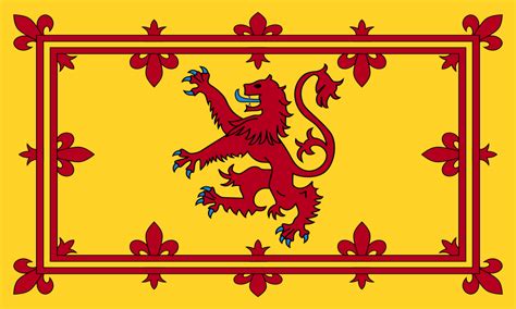 Royal Banner Of Scotland Flag Color Codes