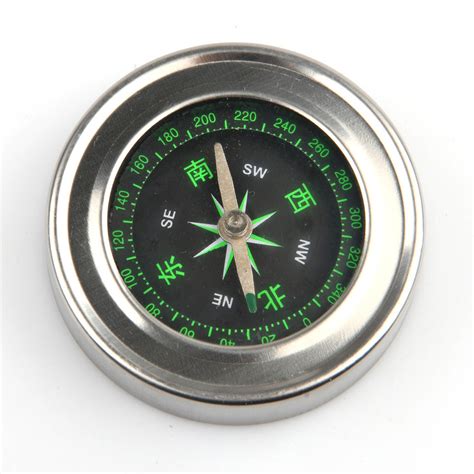 Sk Stainless Steel Metal Shell Compass Diameter 60mm American Portable