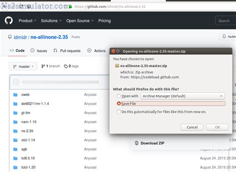 Installing Network Simulator 2 In Ubuntu
