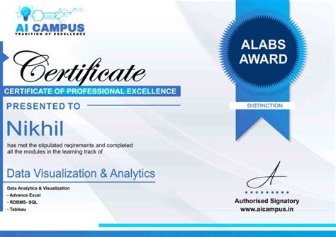 A I Tradition Of Excellences