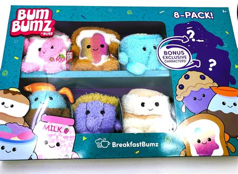 Bumbumz 45 Inch Breakfastbumz Plush 8 Packblueberry Muffin Melissa