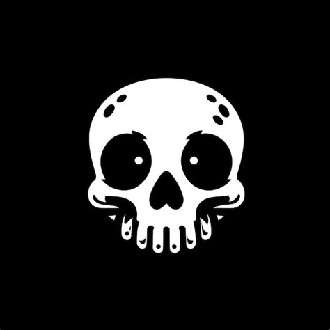 Premium Vector Free Vector Cute Skull Hand Drawn Illustrations