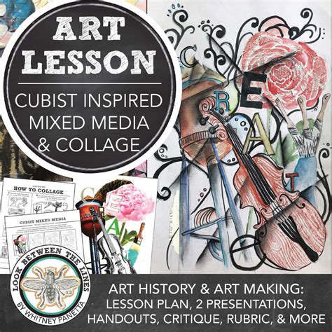 Cubist Collage Art Project For All Grade Art Classes