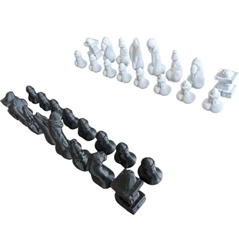 Penis Chess Pieces Set Etsy