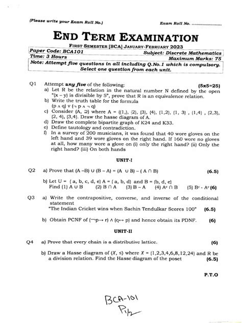 Bca 1st Sem Jan 2023 Pdf Vertex Graph Theory Html