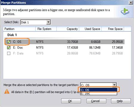Two Ways To Merge Server Partitions