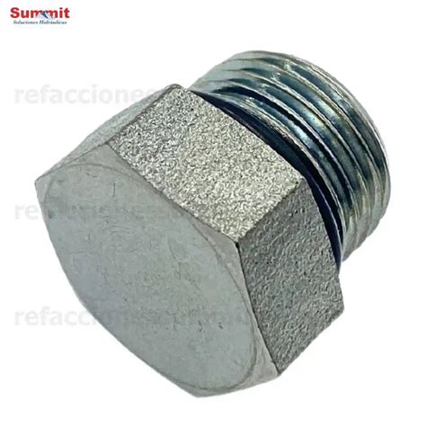 Tapón Cabeza Hexagonal Rosca Sae O Ring 12