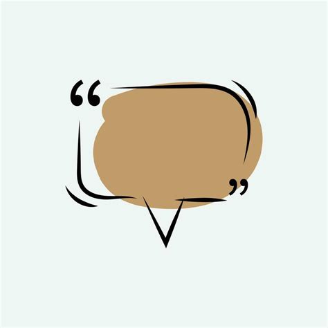 Quote Box Frame Texting Quote Blank Template Box Design Box Quotation Bubble Blog Symbols