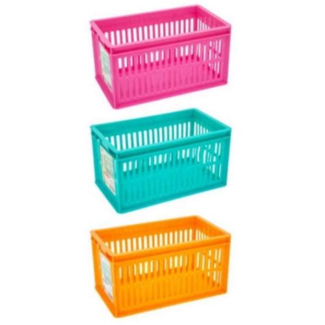 Promo Stockable Mini Container Box Kotak Simpan Kecil Greenleaf Davida