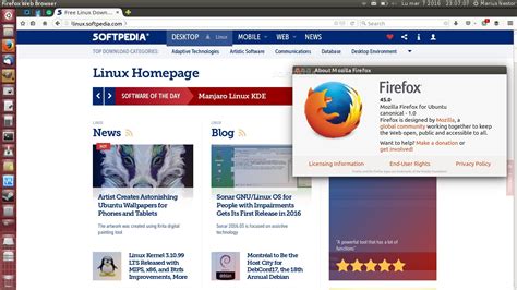 mozilla firefox 45 0 gets its first point release brings back non