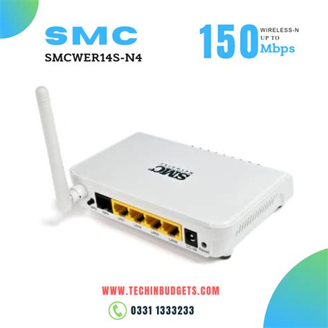 Smc Router Smcwbr14s N4 Tech In Budgets