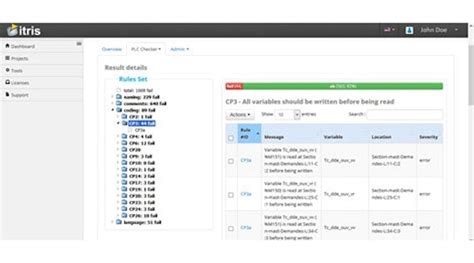 plc checker supports plcopen coding guidelines control design
