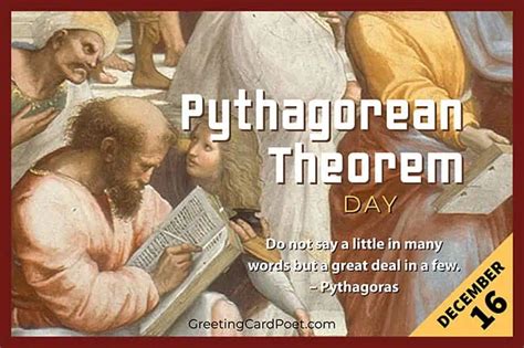 Pythagorean Theorem Day Dec 16 Quotes Faqs Jokes
