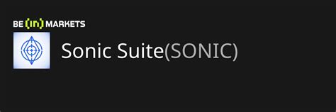 Sonic Suite Sonic Price Marketcap Charts And Fundamentals Info