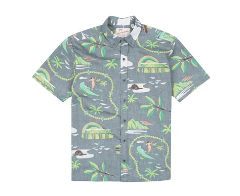 Kahala Shirts X Nick Kuchar Aloha Kauai Mens Aloha Shirt