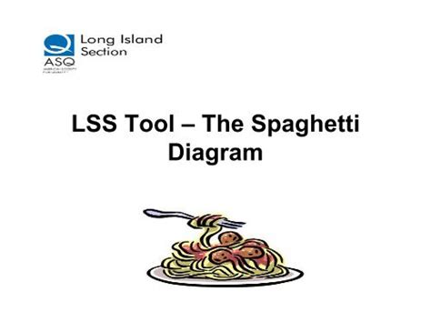 Lss Tool â The Spaghetti Diagram Asq Long Island Section