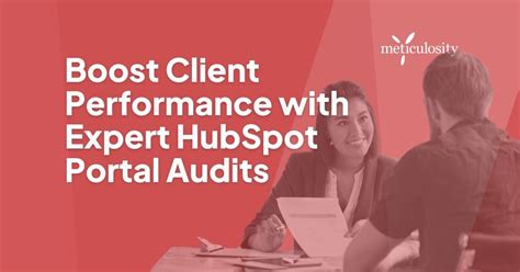 boost client performance with expert hubspot portal audits