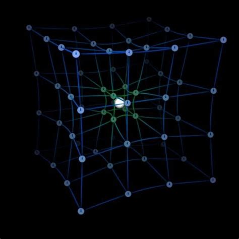 3d Grid Distortion Attractor Point On Curve 3d Grid Grasshopper