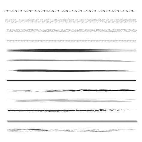 Premium Vector Collection Of Decorative Dividers Various Line Separators Text And Page