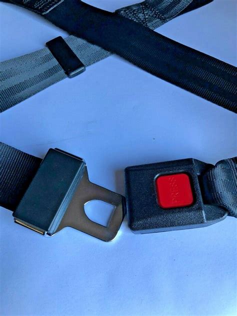Restraint Strap Lap Seat Belt With Loop Ends For Ambulance Stretcher
