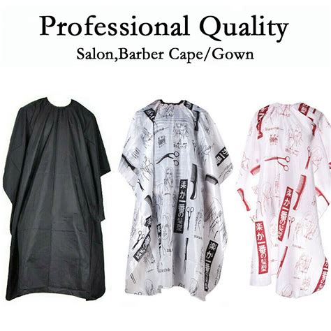 1pcs Zwarte Kappers Schort Haircut Cape Haar Knipp Grandado