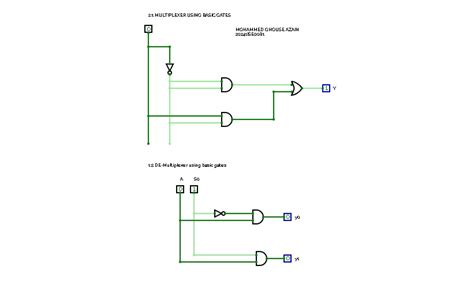 Circuitverse Multi Plexer
