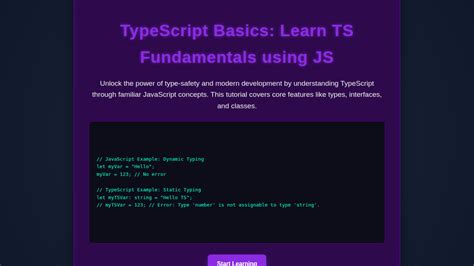 Typescript Basics Learn Ts Fundamentals Using Js Procoder 09