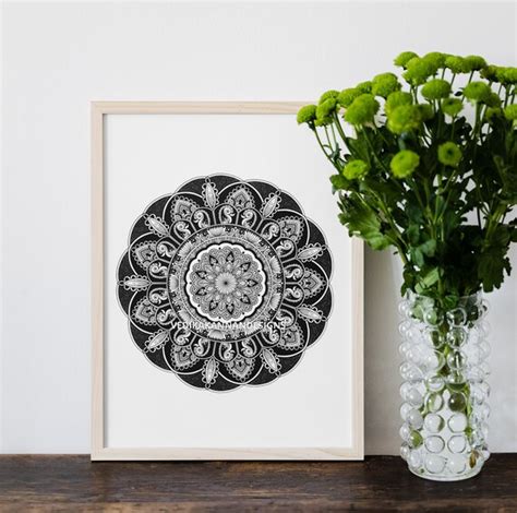 Large White Mandala Wall Art At Melinda Hawthorne Blog