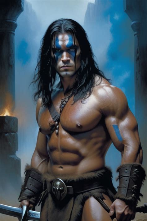 Conan The Barbarian Black Lon Image Created By Blakewilfried
