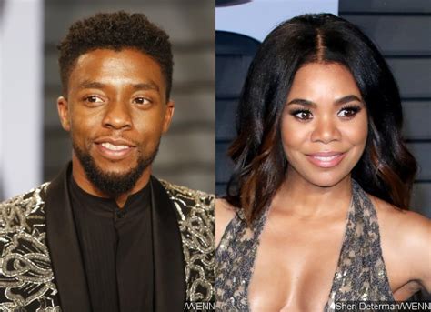 New Couple Alert Chadwick Boseman And Regina Hall Spotted Leaving Party Together