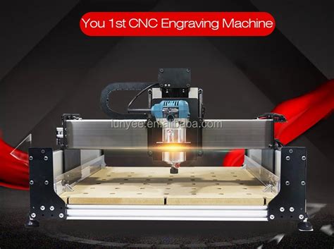 Diy 중형 Cnc 가공 목재 금속 플라스틱 Cnc 조각 기계