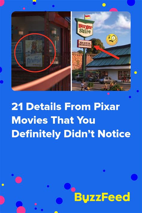 Pixar Movie Details That Went Unnoticed For Years Artofit