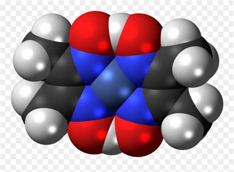 Download Nickel Dimethylglyoxime Complex Spacefill Ethyl Acetate