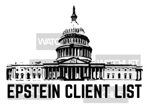 Epstein Client List Etsy