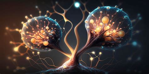 Premium Photo Brain Cells Are Interconnected Creative Ai