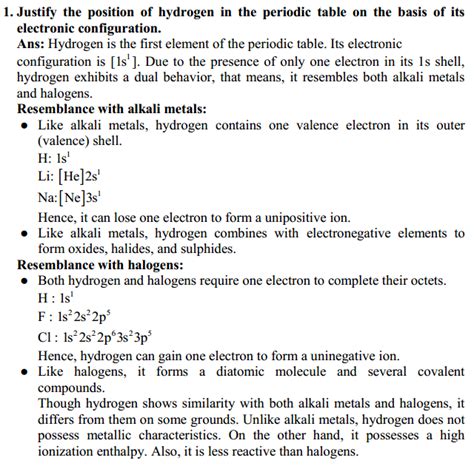 Hbse 11th Class Chemistry Solutions Chapter 9 Hydrogen Haryana Board Solutions