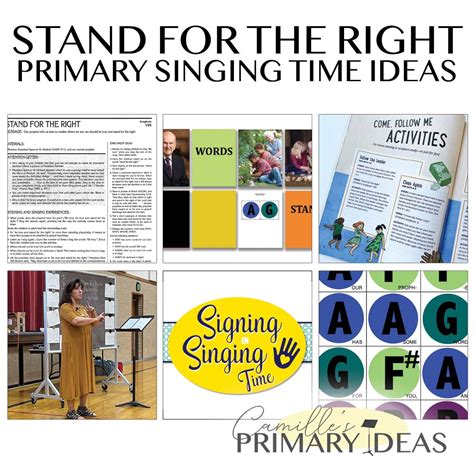 June 2025 Primary Songs And Singing Time To Go Camilles Primary Ideas