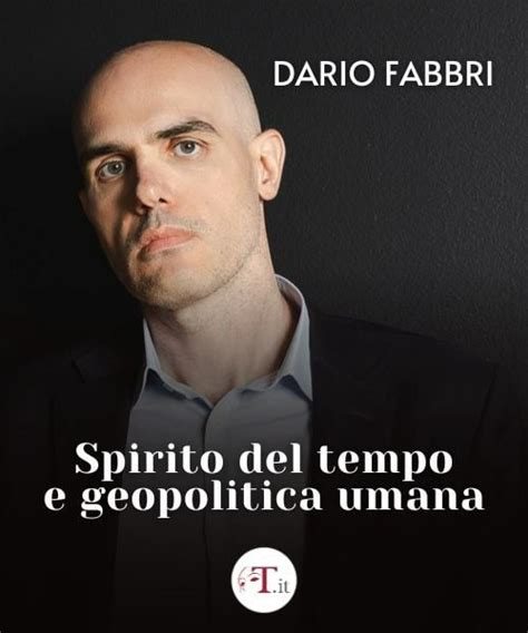 Dario Fabbri Spirito Del Tempo Date Biglietti