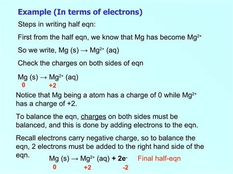 Redox Electron Transfer Ppt