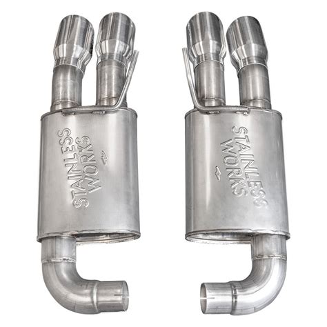 Stainless Works® M18abl Legend Series™ 304 Ss Axle Back Exhaust