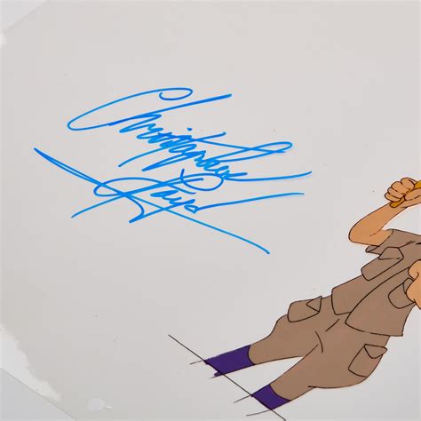 Christopher Lloyd Signed Animation Cel V 6 Christopher Lloyd Signed Cels Touch Of Modern