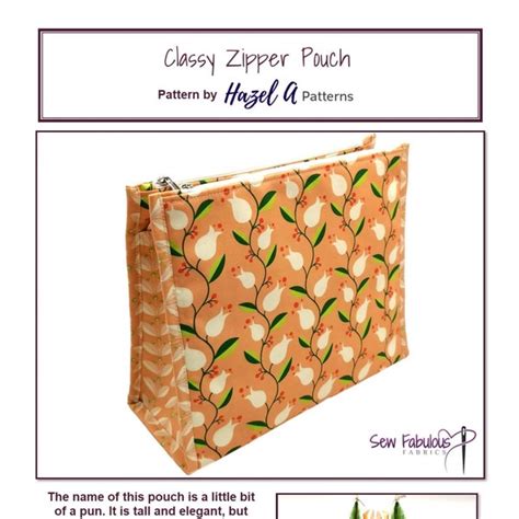 Storage Pouch Pattern Etsy