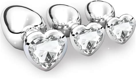 3 Pièces Butt Plug En Métal Plug Anus Sex Toýs Homme Femme Sextoys