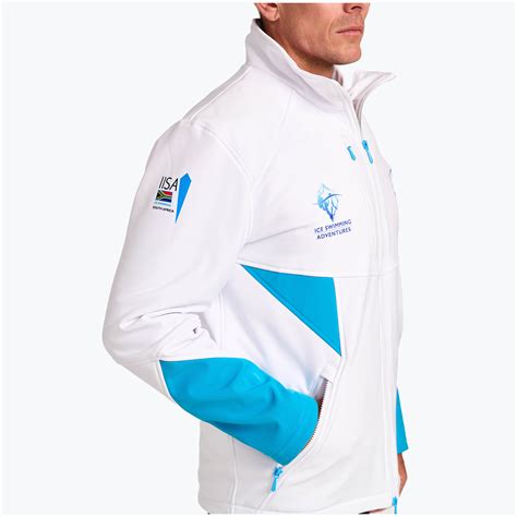 White Jacket M Frozen International Ice Swimming Association