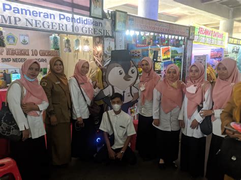 Si Bung Bung” Maskot Upt Smp Negeri 10 Gresik Terbang Di Pameran Pendidikan Jurnalpost