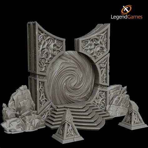 3d Printable Legendgames Underdark Summoning Portal By Legend Games