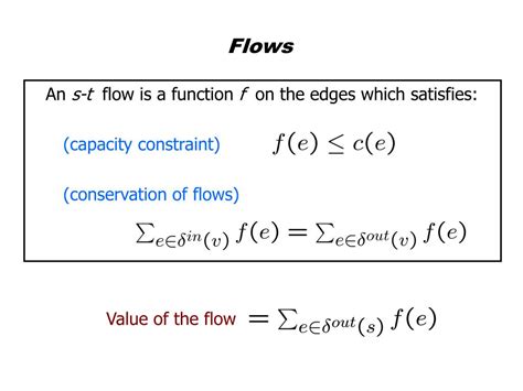 Ppt Minimum Cost Flow Powerpoint Presentation Free Download Id886703