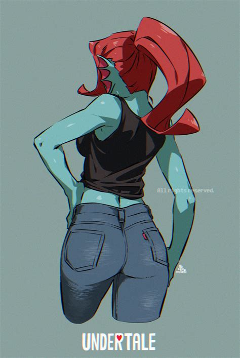 Undynes Hips Undertale Art Undertale Cute Undertale Fanart