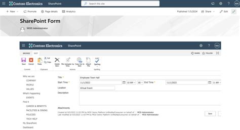 Creating Forms In SharePoint A Step By Step Guide