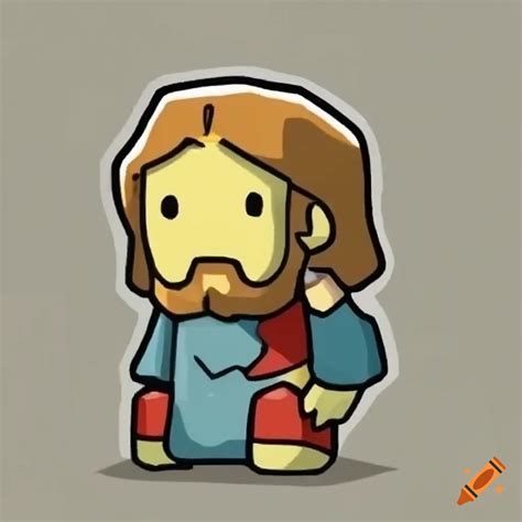 Scribblenauts Jesus Character On Craiyon